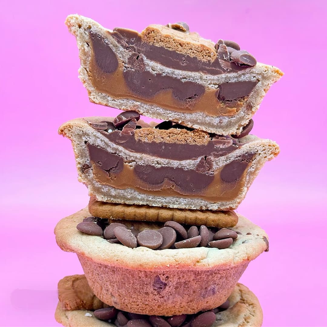 Biscoff & Milk Choc Cookie Pie | Ooh & Aah Cookies Ltd : UK & Ireland
